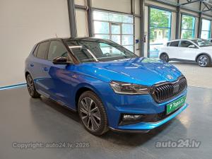Blue Skoda Fabia 2024 in Tallinn, with an engine capacity of 1.50 L and mileage of 29 thousand km for 21900 €, photo 3 on AUTOMOTO.COM.LV