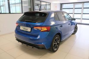 Blue Skoda Fabia 2025 in Vilnius, with an engine capacity of 1.00 L and mileage of 49 thousand km for 18950 €, photo 3 on AUTOMOTO.COM.LV