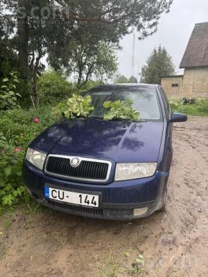 Zils Skoda Fabia 2000 Ogre, ar dzinēja tilpumu 1.90 L un nobraukumu 425 tūkst. km par 600 €, foto 2 vietnē AUTOMOTO.COM.LV