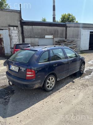 Blue Skoda Fabia 2002 in Riga, with an engine capacity of 1.90 L and mileage of 463 thousand km for 700 €, photo 4 on AUTOMOTO.COM.LV