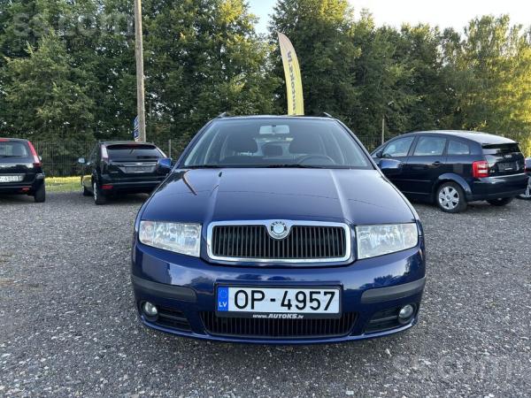Blue Skoda Fabia 2006 in Limbazi, with an engine capacity of 1.40 L and mileage of 193 thousand km for 1950 €, photo 2 on AUTOMOTO.COM.LV