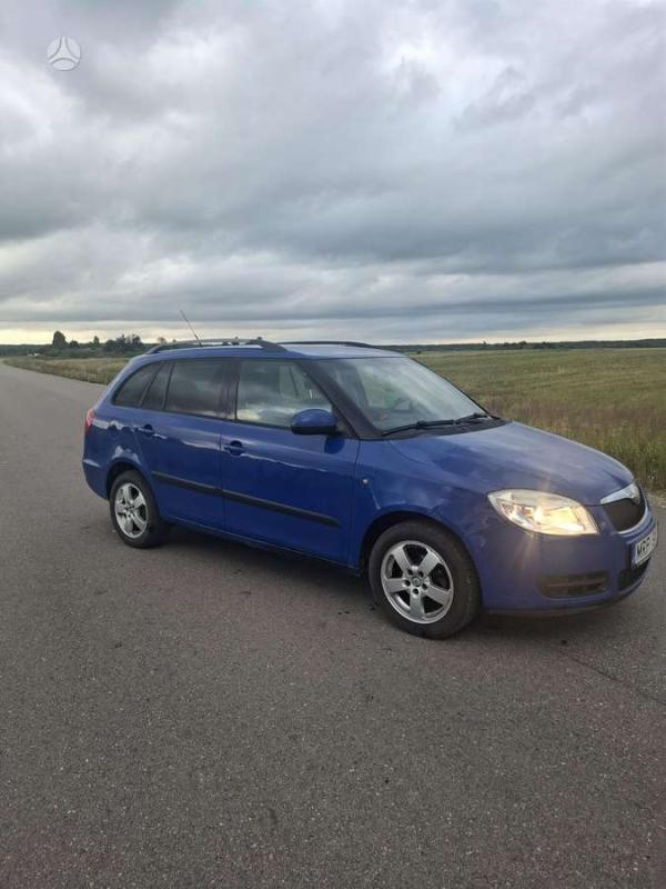 Zils Skoda Fabia 2008 Viļņa, ar dzinēja tilpumu 1.20 L un nobraukumu 207 tūkst. km par 1500 €, foto 2 vietnē AUTOMOTO.COM.LV