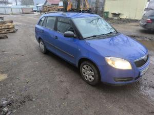 Blue Skoda Fabia 2009 in Panevezys, with an engine capacity of 1.42 L and mileage of 352 thousand km for 990 €, photo 2 on AUTOMOTO.COM.LV