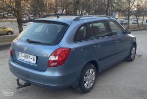 Blue Skoda Fabia 2009 in Vilnius, with an engine capacity of 1.60 L and mileage of 235 thousand km for 2350 €, photo  on AUTOMOTO.COM.LV