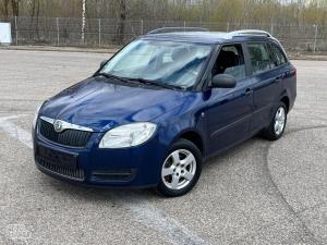 Blue Skoda Fabia 2009 in Marijampole, with an engine capacity of 1.20 L and mileage of 198 thousand km for 1850 €, photo  on AUTOMOTO.COM.LV