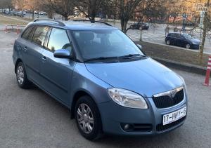 Blue Skoda Fabia 2009 in Vilnius, with an engine capacity of 1.60 L and mileage of 232 thousand km for 2250 €, photo 3 on AUTOMOTO.COM.LV
