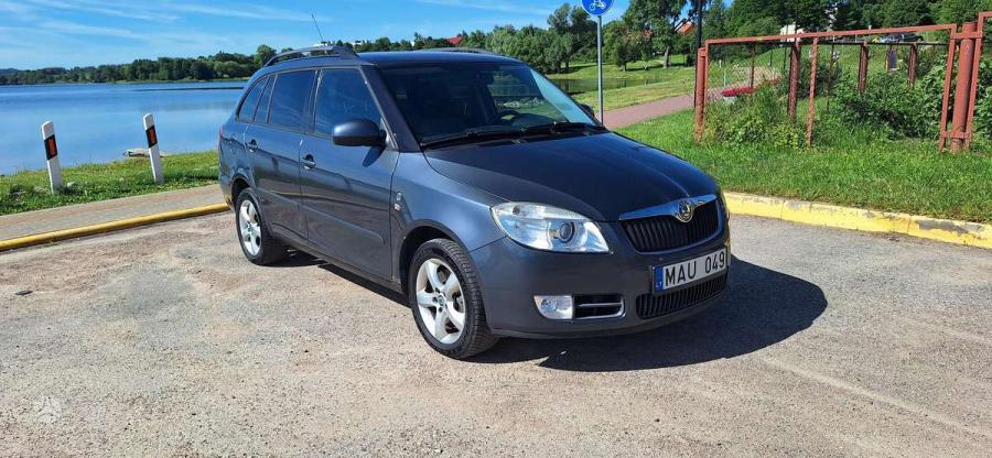 Zils Skoda Fabia 2009 Vievis, ar dzinēja tilpumu 1.90 L un nobraukumu 284 tūkst. km par 1800 €, foto 26 vietnē AUTOMOTO.COM.LV