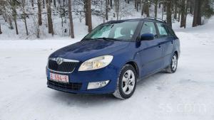 Blue Skoda Fabia 2010 in Aluksne, with an engine capacity of 1.20 L and mileage of 0 thousand km for 2900 €, photo  on AUTOMOTO.COM.LV