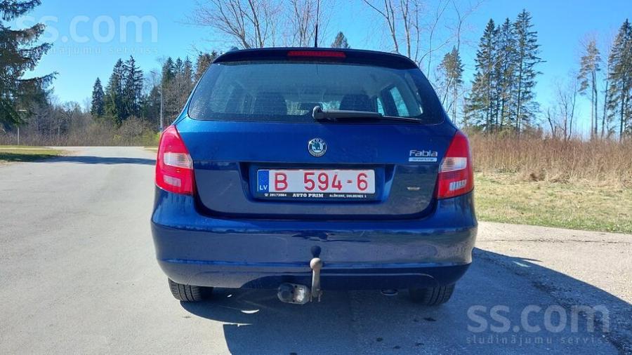 Zils Skoda Fabia 2010 Alūksne, ar dzinēja tilpumu 1.20 L un nobraukumu 0 tūkst. km par 2400 €, foto 8 vietnē AUTOMOTO.COM.LV