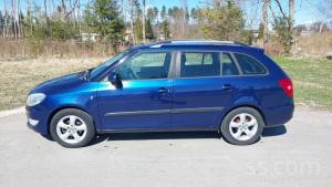 Zils Skoda Fabia 2010 Alūksne, ar dzinēja tilpumu 1.20 L un nobraukumu 0 tūkst. km par 2400 €, foto 10 vietnē AUTOMOTO.COM.LV