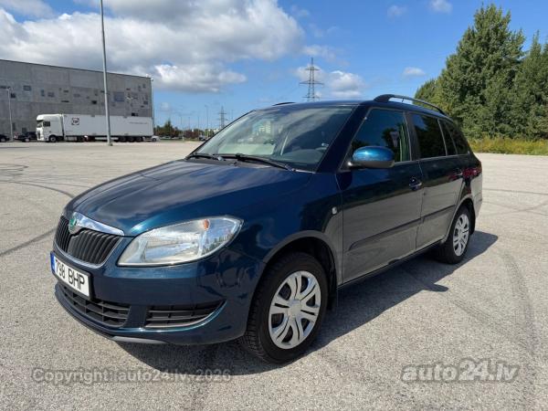 Blue Skoda Fabia 2012 in Tallinn, with an engine capacity of 1.20 L and mileage of 100 thousand km for 4400 €, photo 1 on AUTOMOTO.COM.LV
