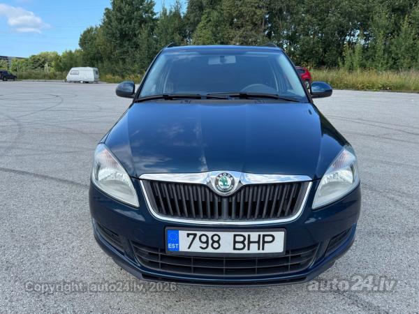 Blue Skoda Fabia 2012 in Tallinn, with an engine capacity of 1.20 L and mileage of 100 thousand km for 4400 €, photo 4 on AUTOMOTO.COM.LV