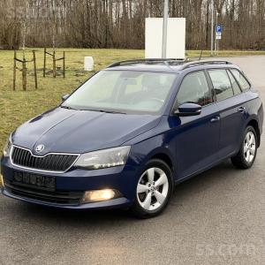 Blue Skoda Fabia 2015 in Jelgava, with an engine capacity of 1.20 L and mileage of 0 thousand km for 5750 €, photo 1 on AUTOMOTO.COM.LV