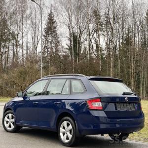 Blue Skoda Fabia 2015 in Jelgava, with an engine capacity of 1.20 L and mileage of 0 thousand km for 5750 €, photo 3 on AUTOMOTO.COM.LV