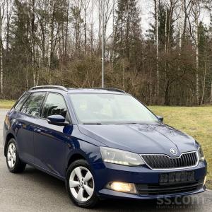 Blue Skoda Fabia 2015 in Jelgava, with an engine capacity of 1.20 L and mileage of 0 thousand km for 5750 €, photo 6 on AUTOMOTO.COM.LV