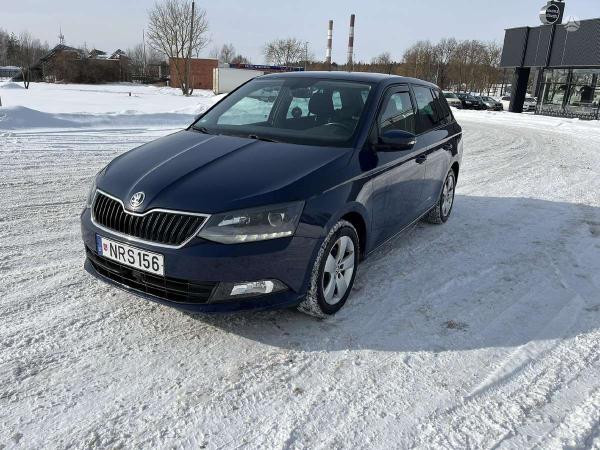Blue Skoda Fabia 2015 in Kaunas, with an engine capacity of 1.42 L and mileage of 286 thousand km for 2800 €, photo 2 on AUTOMOTO.COM.LV