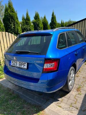Blue Skoda Fabia 2015 in Viljandi, with an engine capacity of 1.20 L and mileage of 64 thousand km for 9200 €, photo 3 on AUTOMOTO.COM.LV