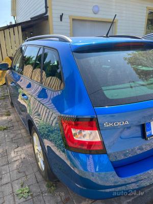Blue Skoda Fabia 2015 in Viljandi, with an engine capacity of 1.20 L and mileage of 64 thousand km for 9200 €, photo 4 on AUTOMOTO.COM.LV