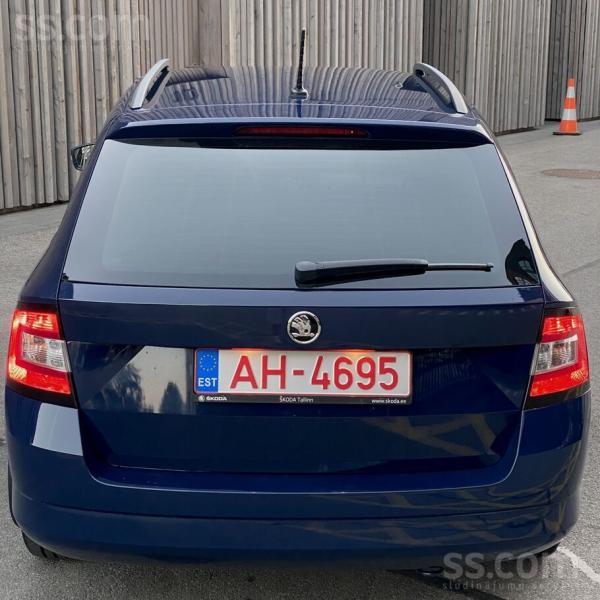 Blue Skoda Fabia 2015 in Jelgava, with an engine capacity of 1.20 L and mileage of 0 thousand km for 4950 €, photo 5 on AUTOMOTO.COM.LV