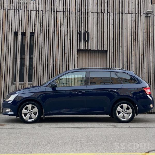 Blue Skoda Fabia 2015 in Jelgava, with an engine capacity of 1.20 L and mileage of 0 thousand km for 4950 €, photo 7 on AUTOMOTO.COM.LV