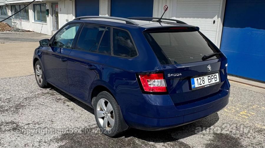 Blue Skoda Fabia 2015 in Tallinn, with an engine capacity of 1.20 L and mileage of 117 thousand km for 8399 €, photo 5 on AUTOMOTO.COM.LV