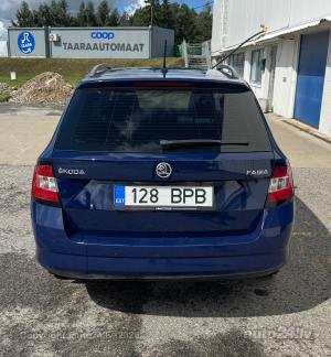 Blue Skoda Fabia 2015 in Tallinn, with an engine capacity of 1.20 L and mileage of 117 thousand km for 8399 €, photo 6 on AUTOMOTO.COM.LV