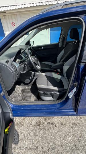 Blue Skoda Fabia 2015 in Tallinn, with an engine capacity of 1.20 L and mileage of 117 thousand km for 8399 €, photo 10 on AUTOMOTO.COM.LV