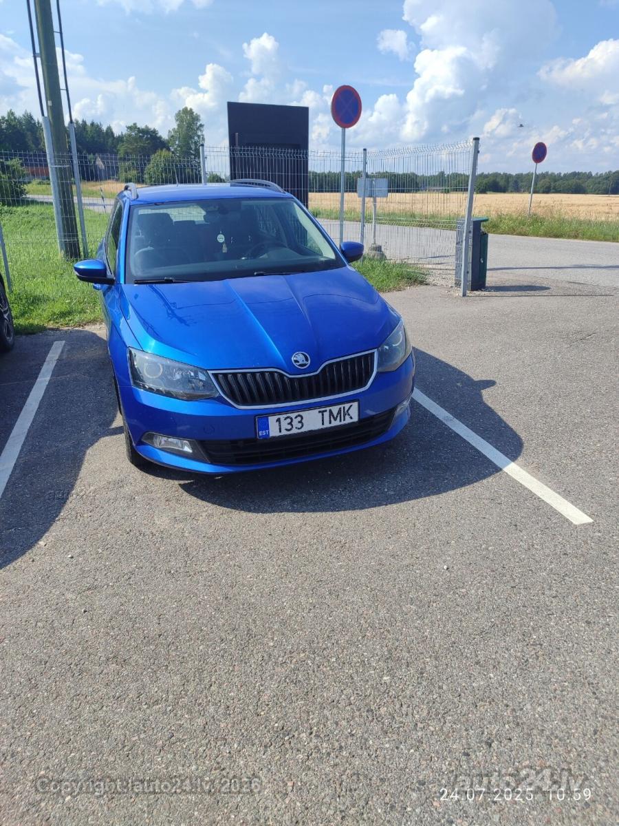 Zils Skoda Fabia 2016 Tartu, ar dzinēja tilpumu 1.20 L un nobraukumu 240 tūkst. km par 7600 €, foto 1 vietnē AUTOMOTO.COM.LV