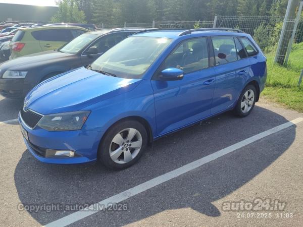 Skoda Fabia 2016 Tartu vietnē Zils Skoda Fabia 2016 Tartu, ar dzinēja tilpumu 1.20 L un nobraukumu 240 tūkst. km par 7600 €, foto 6 vietnē AUTOMOTO.COM.LV