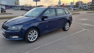 Blue Skoda Fabia 2016 in Kaunas, with an engine capacity of 1.40 L and mileage of 324 thousand km for 3400 €, photo 6 on AUTOMOTO.COM.LV