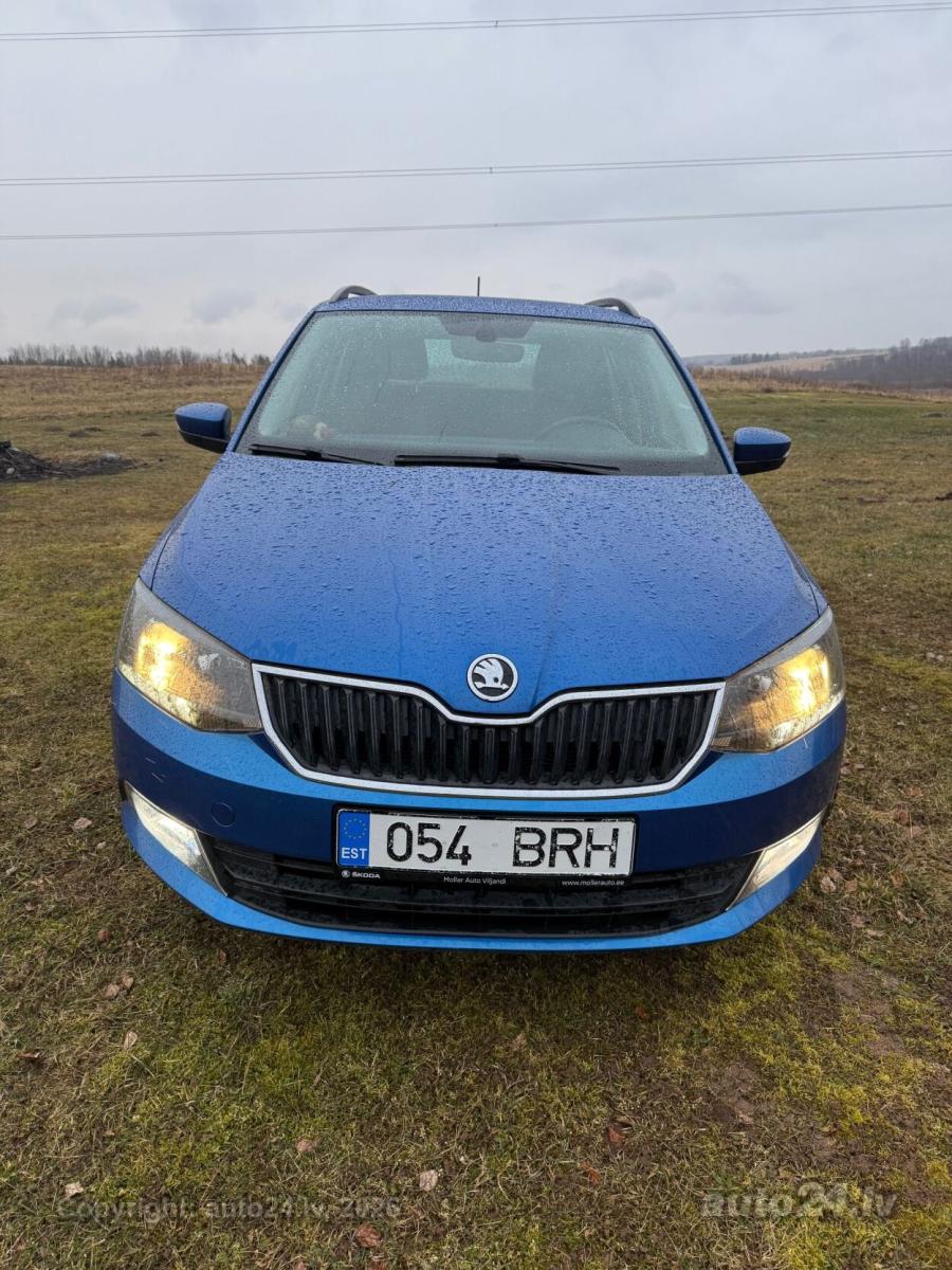 Zils Skoda Fabia 2016 Tartu, ar dzinēja tilpumu 1.20 L un nobraukumu 0 tūkst. km par 6500 €, foto 2 vietnē AUTOMOTO.COM.LV