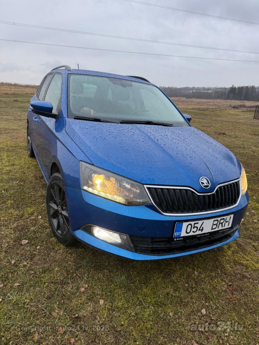 Zils Skoda Fabia 2016 Tartu, ar dzinēja tilpumu 1.20 L un nobraukumu 0 tūkst. km par 6500 €, foto 3 vietnē AUTOMOTO.COM.LV