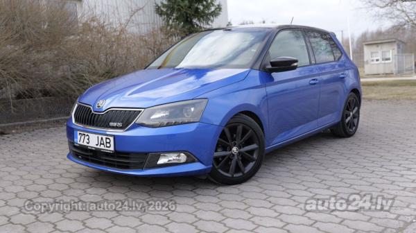 Zils Skoda Fabia 2016 Tallina, ar dzinēja tilpumu 1.20 L un nobraukumu 99 tūkst. km par 10999 €, foto 1 vietnē AUTOMOTO.COM.LV