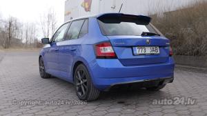 Blue Skoda Fabia 2016 in Tallinn, with an engine capacity of 1.20 L and mileage of 99 thousand km for 10999 €, photo 4 on AUTOMOTO.COM.LV