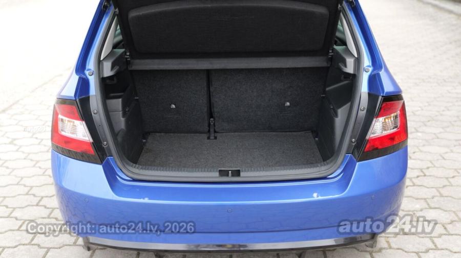 Blue Skoda Fabia 2016 in Tallinn, with an engine capacity of 1.20 L and mileage of 99 thousand km for 10999 €, photo 14 on AUTOMOTO.COM.LV