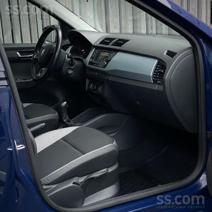 Zils Skoda Fabia 2016 Jelgava, ar dzinēja tilpumu 1.20 L un nobraukumu 220 tūkst. km par 6750 €, foto 10 vietnē AUTOMOTO.COM.LV