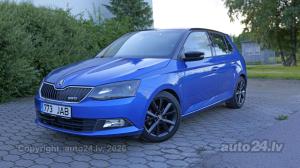 Zils Skoda Fabia 2016 Tallina, ar dzinēja tilpumu 1.20 L un nobraukumu 99 tūkst. km par 7999 €, foto  vietnē AUTOMOTO.COM.LV