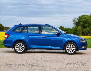 Zils Skoda Fabia 2017 Tallina, ar dzinēja tilpumu 1.20 L un nobraukumu 134 tūkst. km par 8300 €, foto 6 vietnē AUTOMOTO.COM.LV