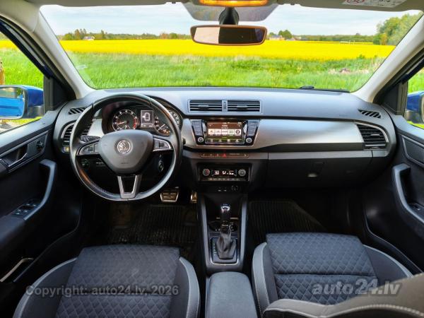 Blue Skoda Fabia 2017 in Tallinn, with an engine capacity of 1.20 L and mileage of 134 thousand km for 8300 €, photo 10 on AUTOMOTO.COM.LV