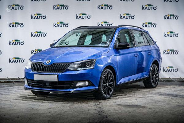 Blue Skoda Fabia 2018 in Kaunas, with an engine capacity of 1.00 L and mileage of 231 thousand km for 7990 €, photo 1 on AUTOMOTO.COM.LV