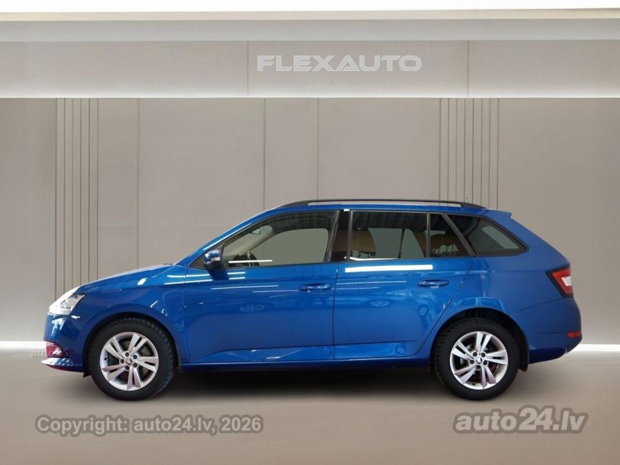 Blue Skoda Fabia 2018 in Tallinn, with an engine capacity of 1.00 L and mileage of 73 thousand km for 10890 €, photo 2 on AUTOMOTO.COM.LV