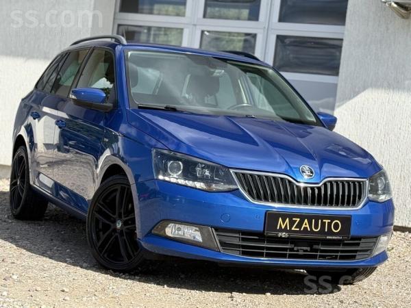 Blue Skoda Fabia 2018 in Tukums, with an engine capacity of 1.40 L and mileage of 215 thousand km for 6899 €, photo 1 on AUTOMOTO.COM.LV