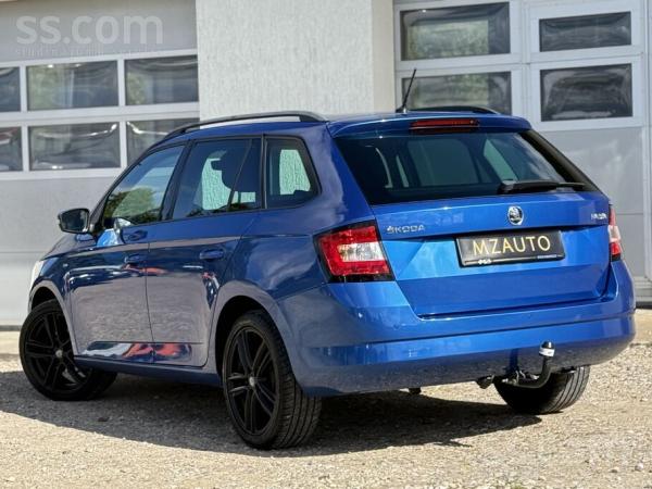 Blue Skoda Fabia 2018 in Tukums, with an engine capacity of 1.40 L and mileage of 215 thousand km for 6899 €, photo 4 on AUTOMOTO.COM.LV
