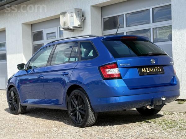 Blue Skoda Fabia 2018 in Tukums, with an engine capacity of 1.40 L and mileage of 215 thousand km for 6899 €, photo 6 on AUTOMOTO.COM.LV