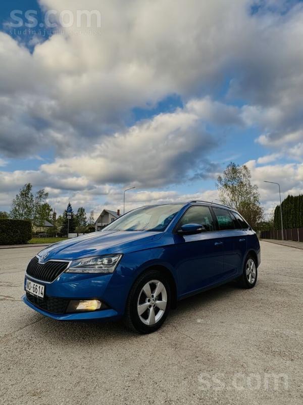 Blue Skoda Fabia 2019 in Riga, with an engine capacity of 1.00 L and mileage of 168 thousand km for 8900 €, photo 2 on AUTOMOTO.COM.LV