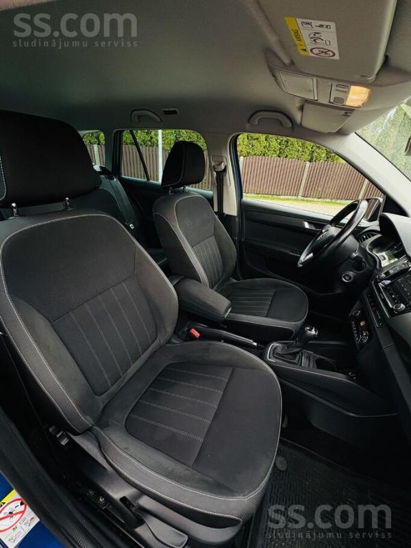 Blue Skoda Fabia 2019 in Riga, with an engine capacity of 1.00 L and mileage of 168 thousand km for 8900 €, photo 9 on AUTOMOTO.COM.LV