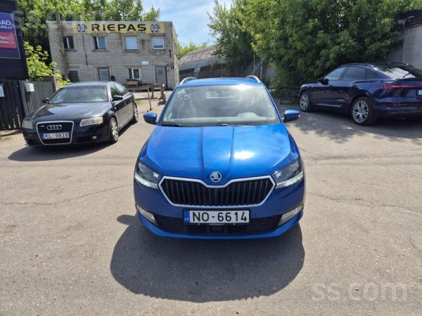 Blue Skoda Fabia 2019 in Riga, with an engine capacity of 1.00 L and mileage of 169 thousand km for 9490 €, photo 3 on AUTOMOTO.COM.LV