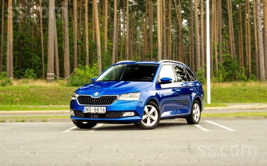 Zils Skoda Fabia 2019 Rīga, ar dzinēja tilpumu 1.00 L un nobraukumu 169 tūkst. km par 9490 €, foto 5 vietnē AUTOMOTO.COM.LV