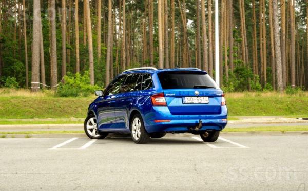 Blue Skoda Fabia 2019 in Riga, with an engine capacity of 1.00 L and mileage of 169 thousand km for 8590 €, photo 7 on AUTOMOTO.COM.LV