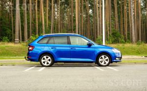 Blue Skoda Fabia 2019 in Riga, with an engine capacity of 1.00 L and mileage of 169 thousand km for 8590 €, photo 9 on AUTOMOTO.COM.LV